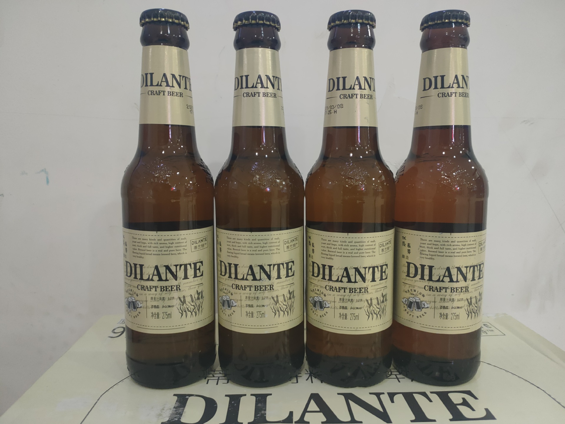 DILANTE河南啤酒麦芽9度酒精3.3度 275毫升*24瓶夜场KTV酒吧啤酒.-阿里巴巴