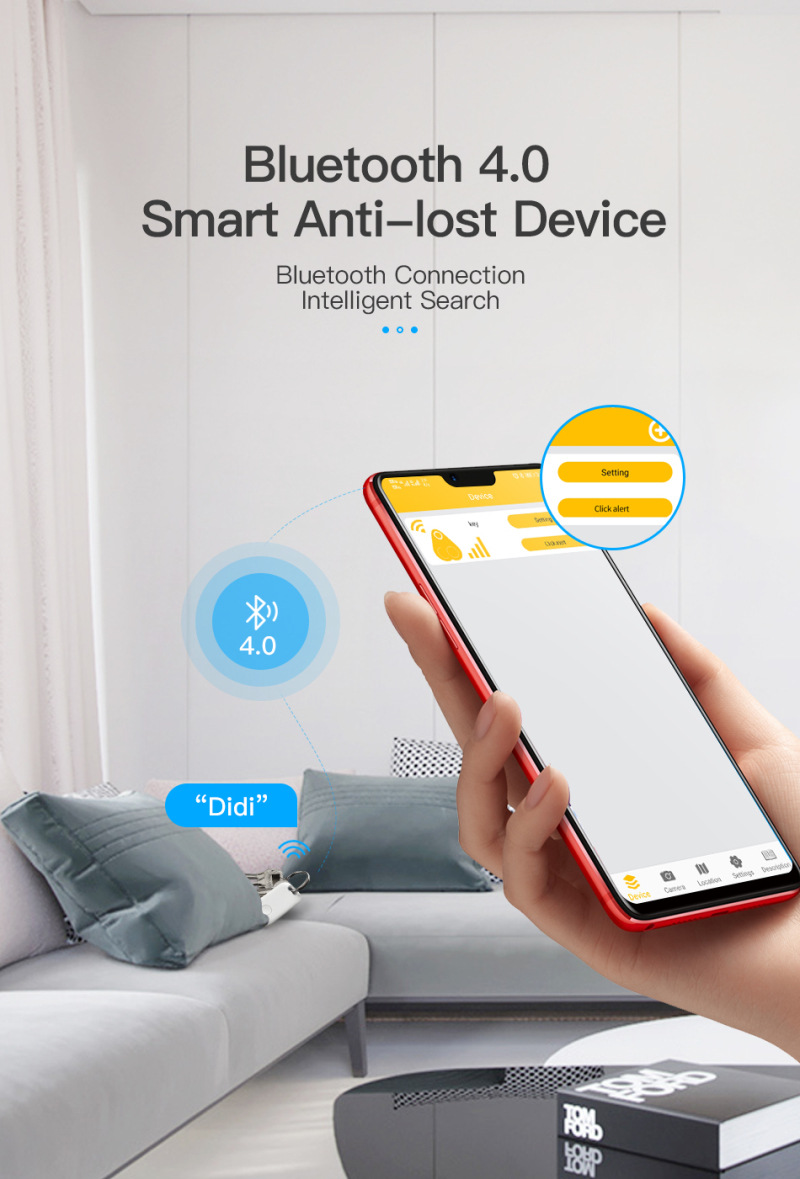 Smart Finder钥匙寻找器 S6长方形蓝牙追踪器智能防丢报警查找器-阿里巴巴