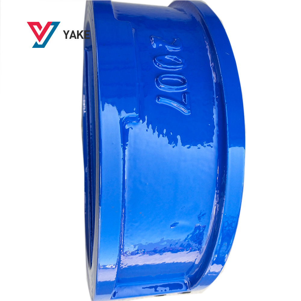 厂家可批发定制球墨铸铁双瓣对夹蝶形对夹止回阀 H77X-16Q-阿里巴巴