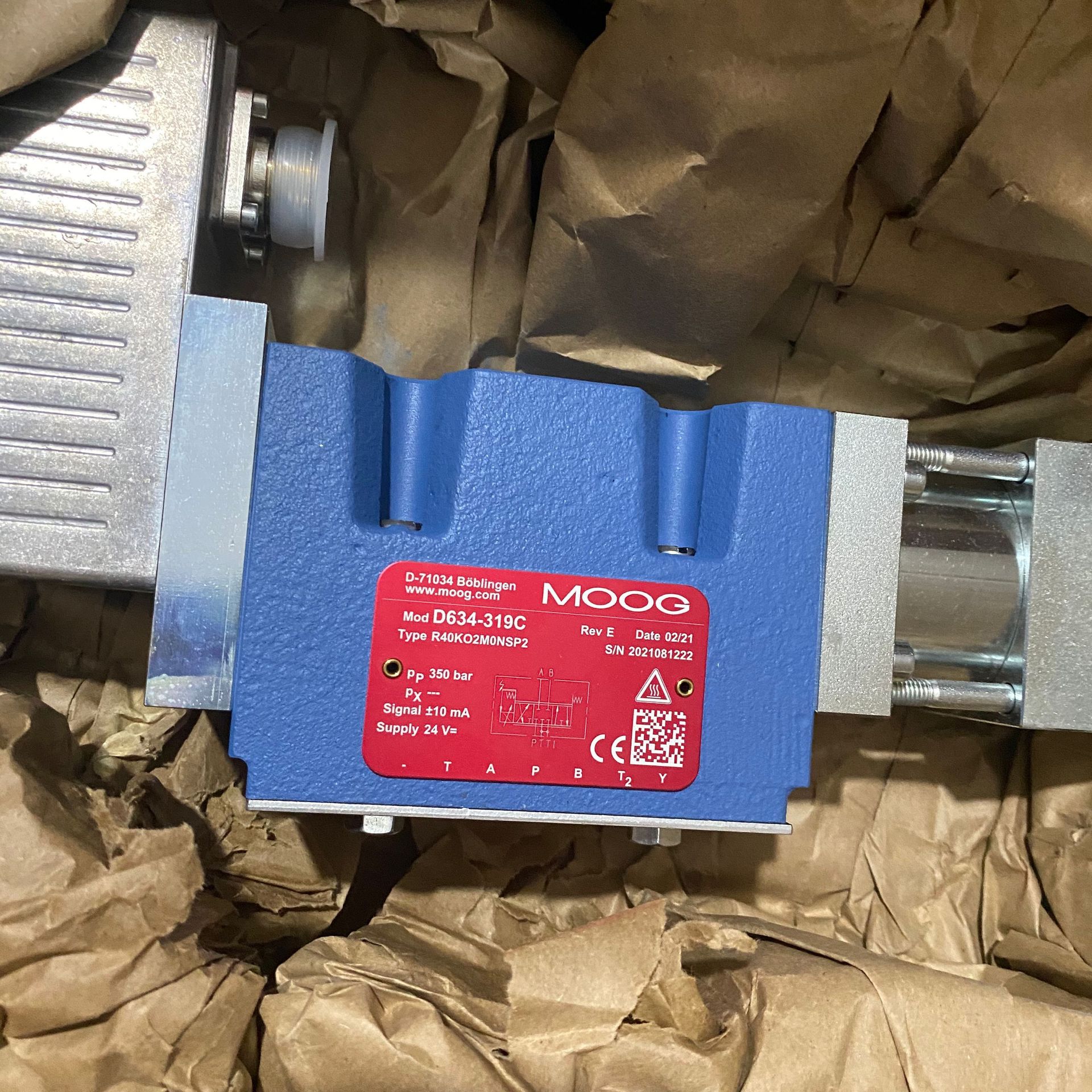 D634-319C MOOG 伺服阀-阿里巴巴