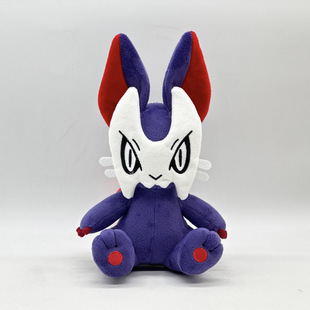 跨境新款 Duskit Plush紫色戴面具的狐狸 玩偶 毛绒玩具 公仔-阿里巴巴