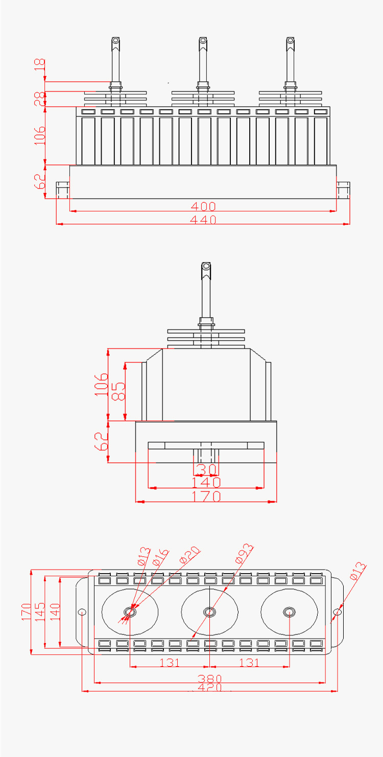 EAT-5Z-17/600六柱组合式过电压保护器10KV过吸收器户内防雷专用-阿里巴巴