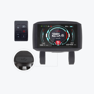 TFT-UKC1同款NC60彩色显示屏36V 48V 52V 60V 72V ebike display-阿里巴巴