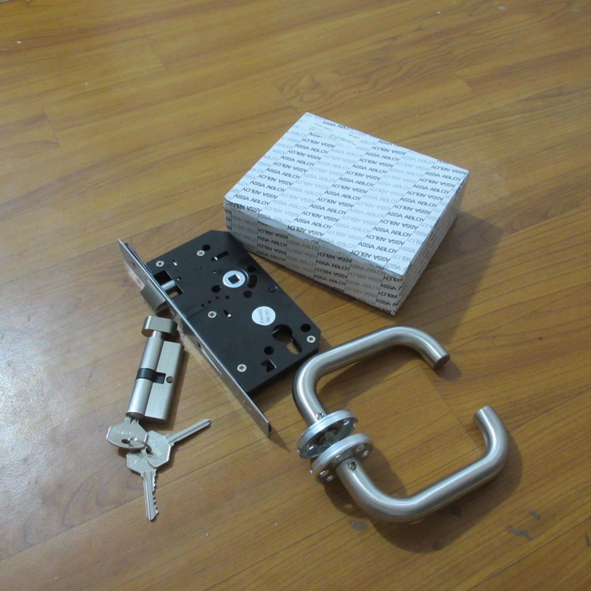 ASSA ABLOY亚萨合莱欧标锁锁办公室门锁AA5203入户门锁欧式锁体-阿里巴巴