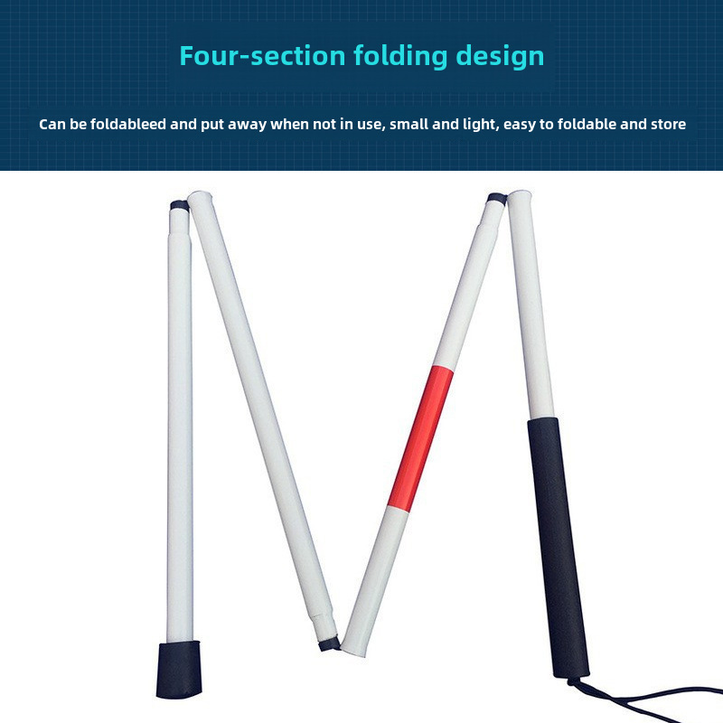 Aluminum Alloy Blind Stick Folding Guide Stick Blind Stick Blind Stick ...