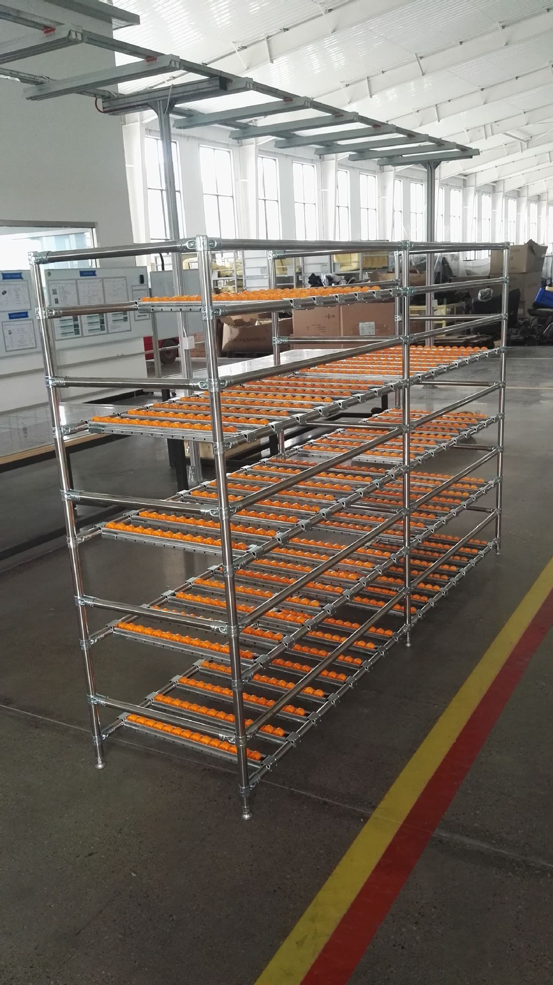 流利货架 仓储货架 仓储设备 不锈钢管流利架-阿里巴巴