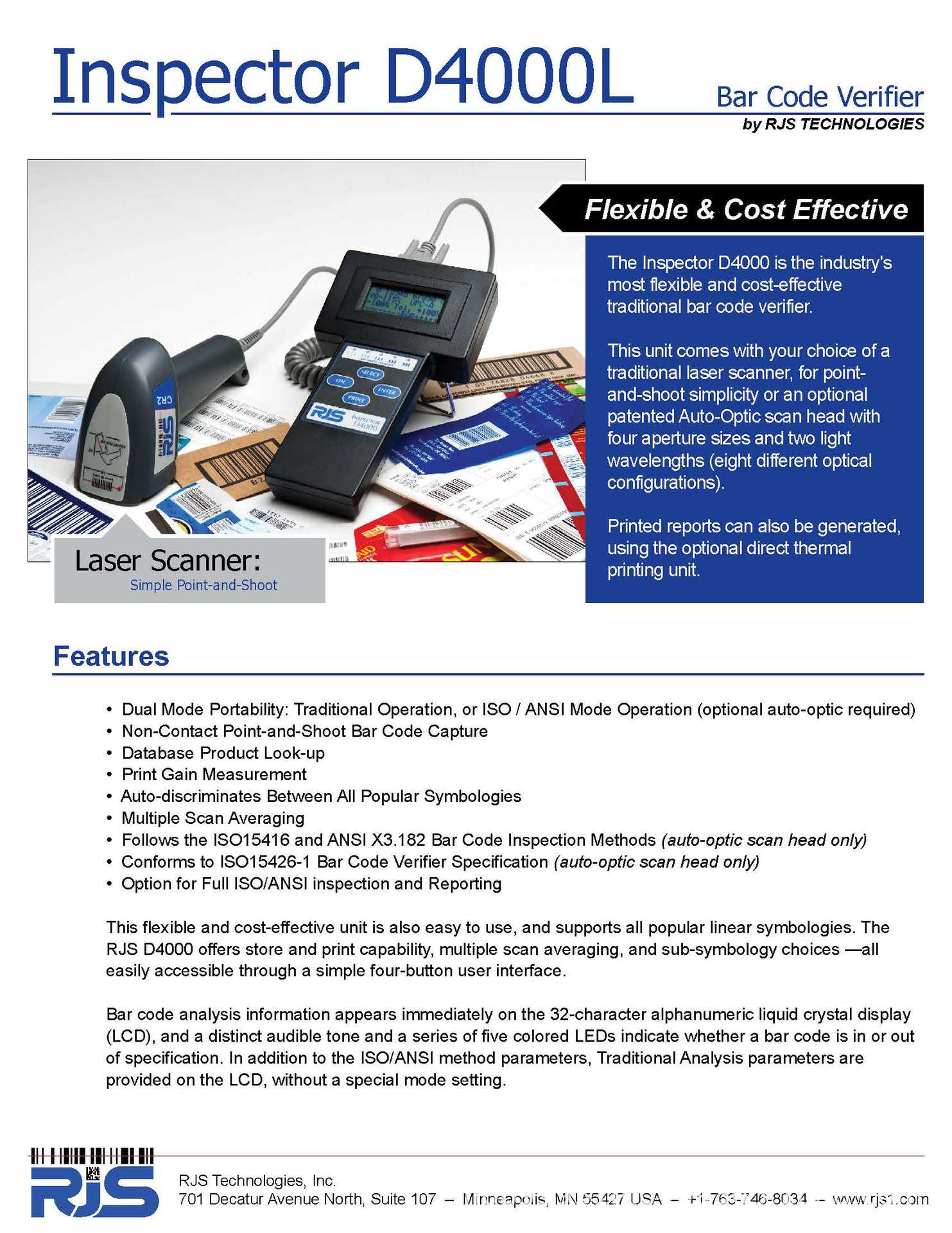 RJS D4000 条码检测仪|RJS条码等级检测仪|RJSD4000L全国代理商-阿里巴巴