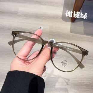 超轻tr90无螺丝眼镜女ins高颜值显脸小防蓝光辐射近视男专业配镜-阿里巴巴