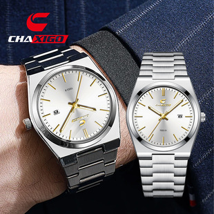 瑞士品牌CHAXIGO超薄款男士手表防水夜光石英表直播外贸爆款代发-阿里巴巴