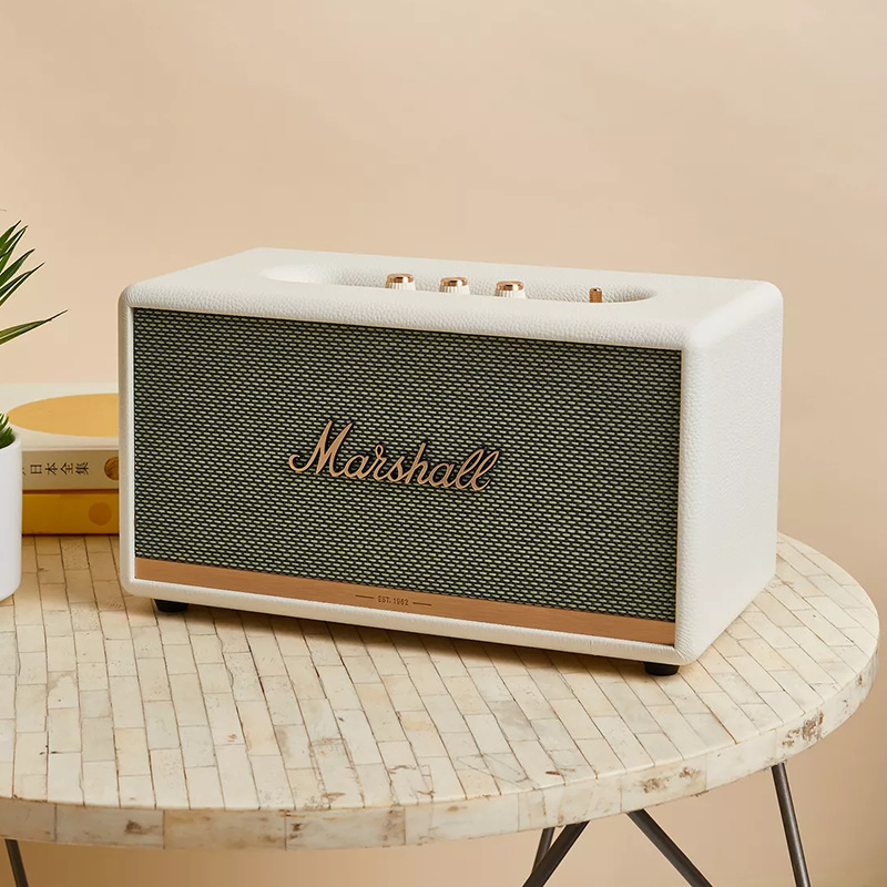 欧版马勺马歇尔MARSHALL STANMORE II无线蓝牙音箱二代音响白色-阿里巴巴