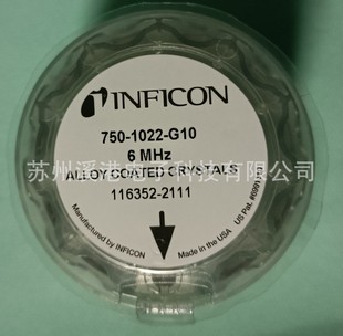 原装全新INFICON 750-1022-G10 6MHz GOLD COATED CRYSTALS晶振片-阿里巴巴
