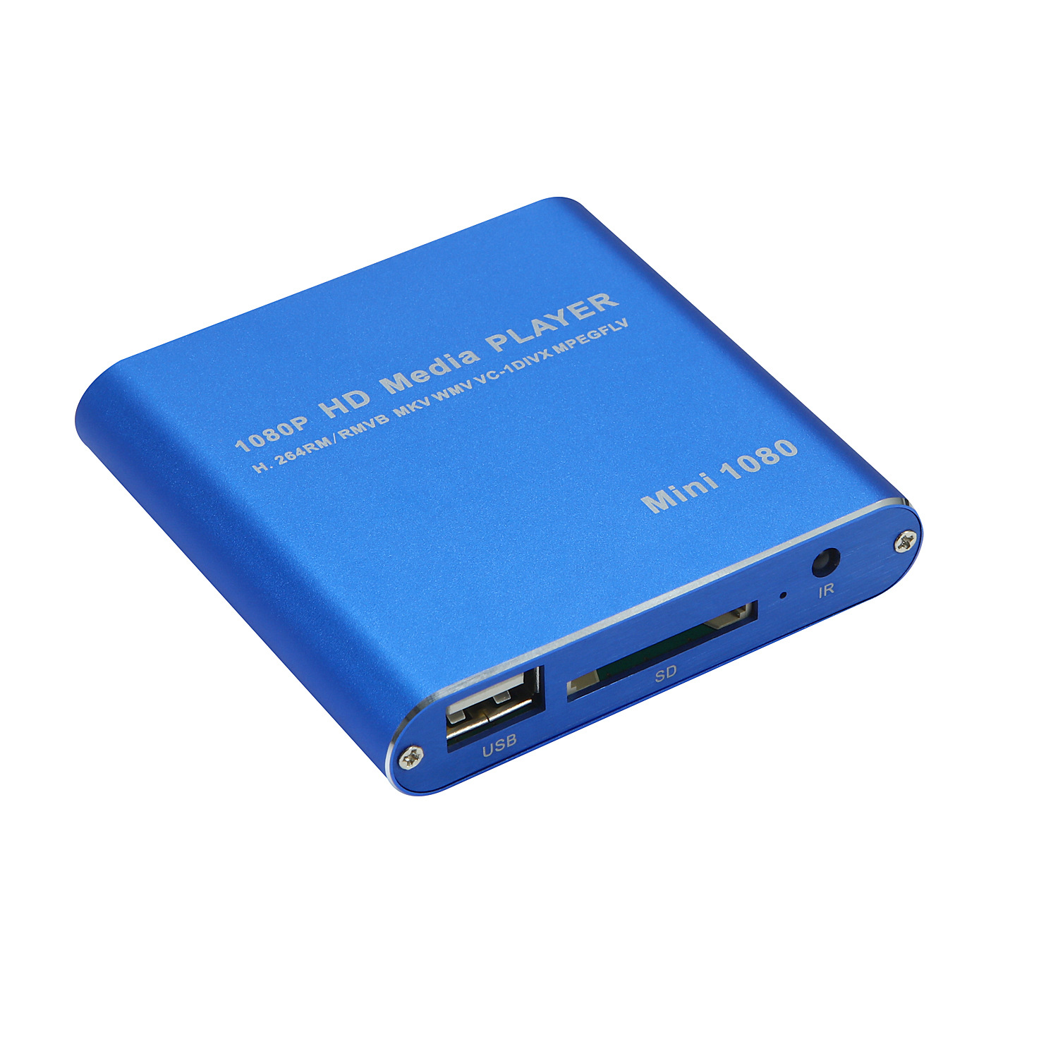 MINI 1080P Full HD Media USB HDD player SD/MMC card 播放器-阿里巴巴
