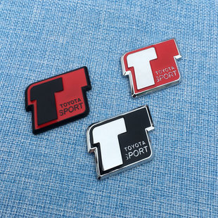 个性立体T sport运动版车贴车身装饰贴T动力尾箱装饰贴金属车标贴-阿里巴巴