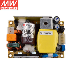 明纬（MEANWELL）RPS-65-12 PCB裸板PFC开关电源(65W左右) 12V5.4-阿里巴巴