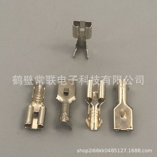 DJ621-E4.8A镀锡端子4.8系列汽车线束连接器平板带刺插簧母端子-阿里巴巴