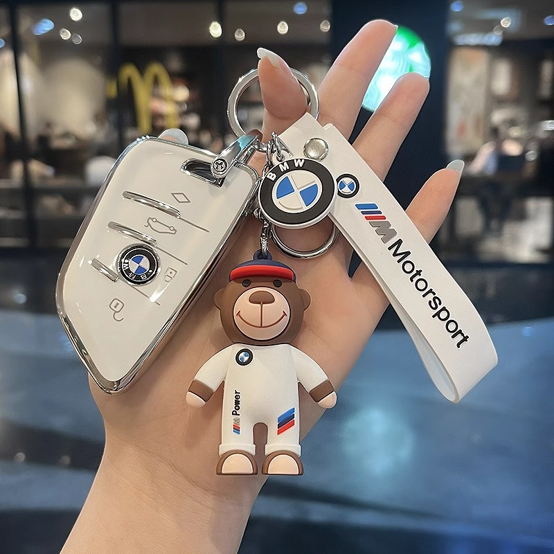 适用宝马钥匙套2024款新5系X1/7系i7车扣X5L/X6/735Li/XM壳ix1女-阿里巴巴