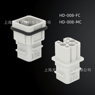 航空插头矩形连接器HD-008-FC,HD-008-MC超高密度型连接器-阿里巴巴