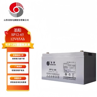 圣阳SP12-65 蓄电池 12V65AH阀控式铅酸免维护/UPS/EPS直流屏专用-阿里巴巴