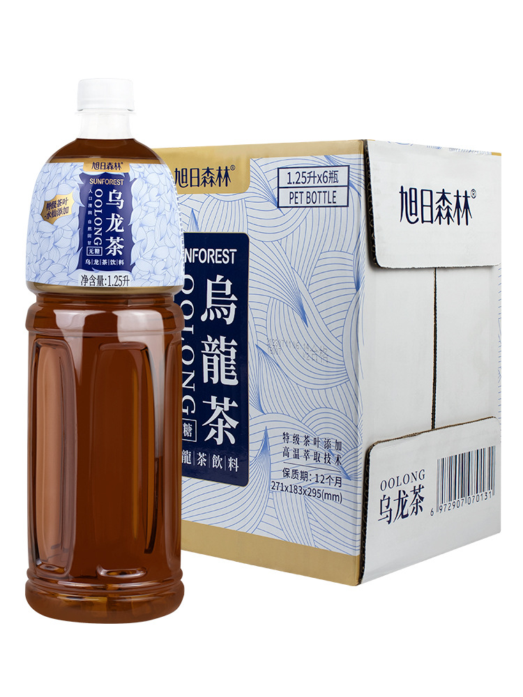 旭日森林乌龙茶批发 便利店超市家用茶饮料整箱1.25L瓶装旭日森林-阿里巴巴