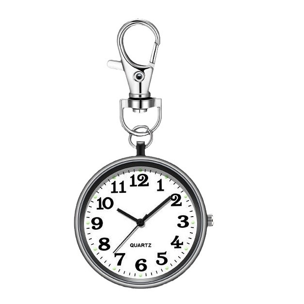 Small Pocket Watch Keychain Luminous Male and Female Civil Servant ...