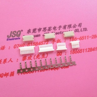 JST塑壳连接器SHLP-10V-S-B 间距1.0mm接插件 SHLP超薄6P胶壳-阿里巴巴