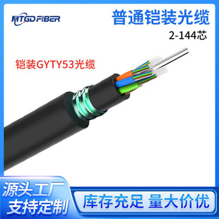 GYTY53光缆层绞式双套光缆室外普通铠装光纤4-288芯光缆厂家 直供-阿里巴巴