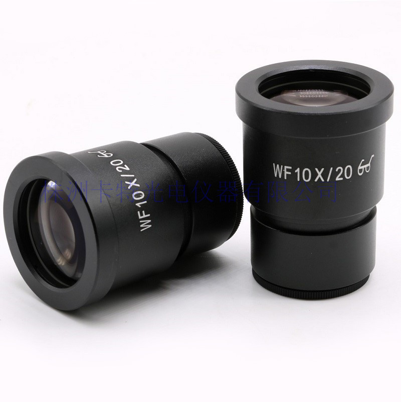 体视显微镜WF10X/20 分划板目镜 十字刻度 测微尺 0.1mm测量目镜-阿里巴巴