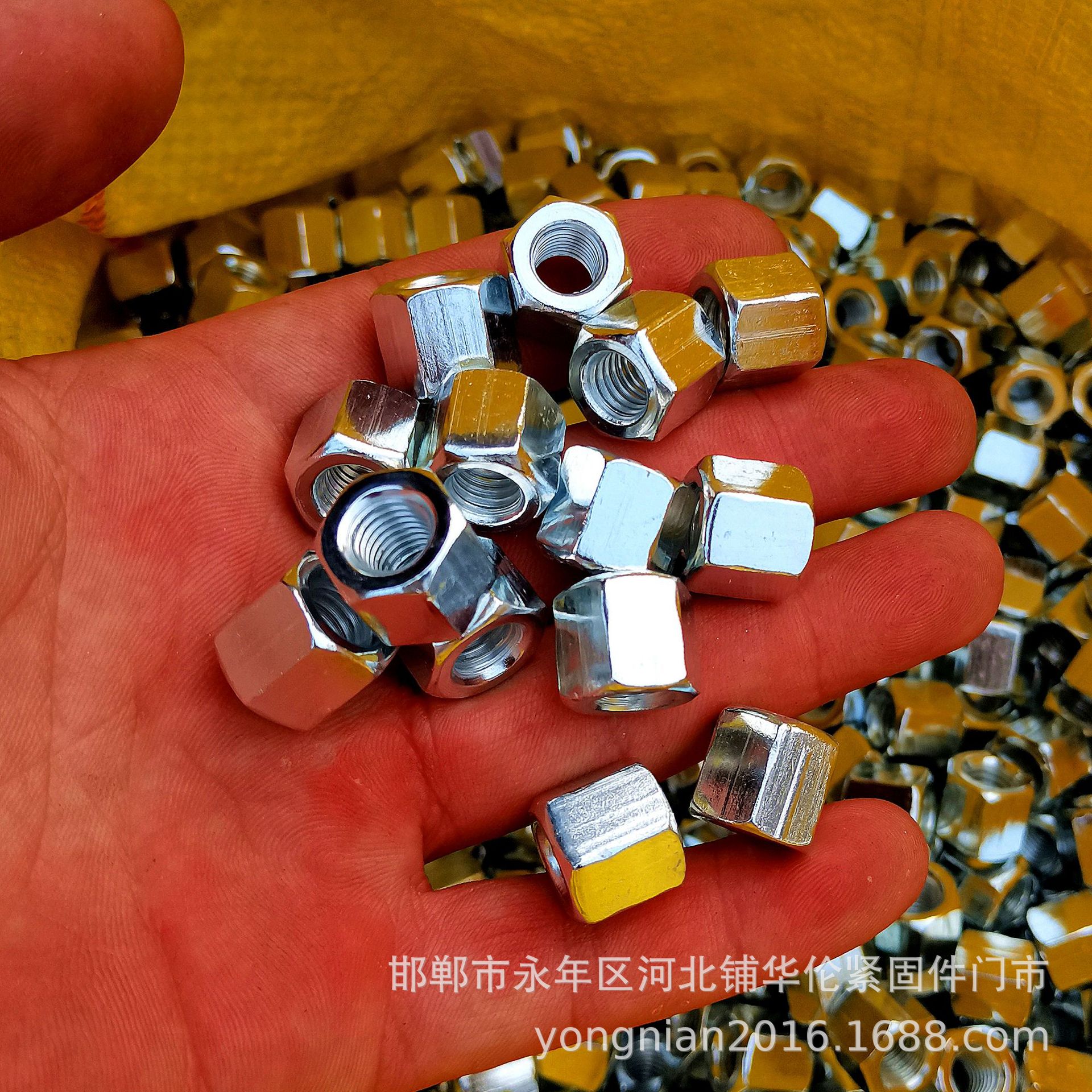 现货供应 GB55/GB56螺母 加长螺帽M8*13加厚母 碳钢本色母-阿里巴巴