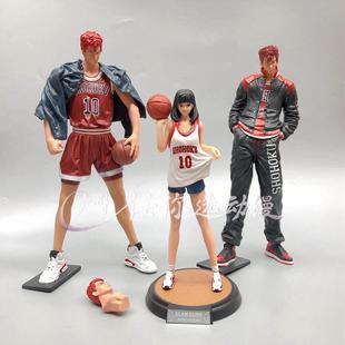 动漫 灌篮高手 GK 赤木晴子 樱木花道 可替换头 手办模型雕像摆件-阿里巴巴