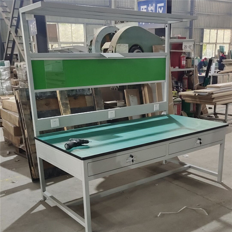 车间操作台电子组装工作台防静电工作桌电子厂工作台装配操作台-阿里巴巴
