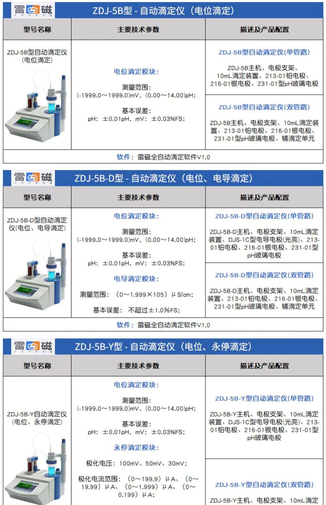 上海雷磁 ZD-2/ZDJ-4B 全自动电位滴定仪 食品酸值过氧化氢测定仪-阿里巴巴