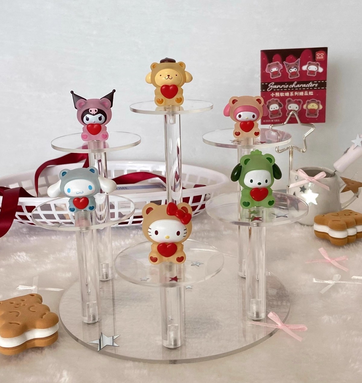 正版新品三丽鸥家族小熊软糖糖果粒萌粒盲袋盲盒潮玩手办批发礼品-阿里巴巴