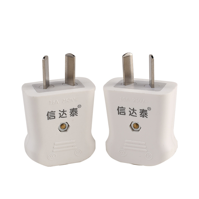 White flip rotating plug integrated thick copper high-power industrial ...