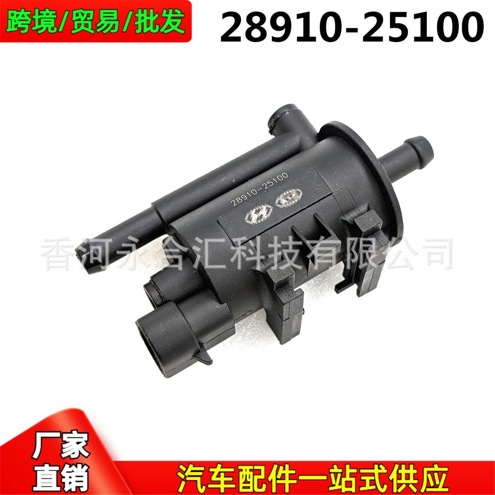 28910-25100 2891025100适用现代起亚发动机碳罐电磁阀净化控制阀-阿里巴巴