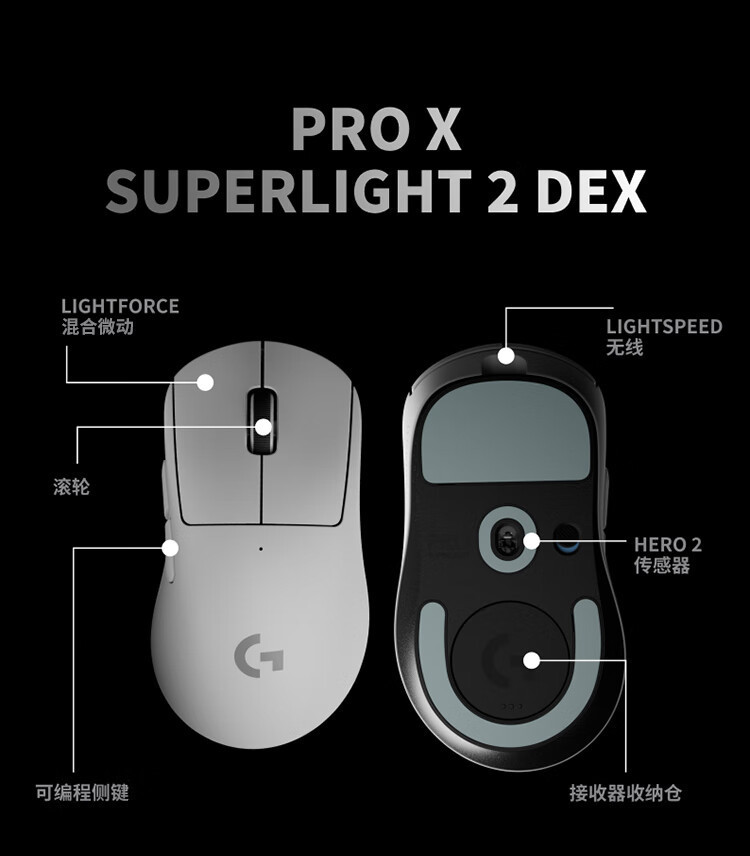 罗技（G）GPW4代无线游戏鼠标狗屁王四代朱雀/鹰眼轻量化无线鼠标-阿里巴巴
