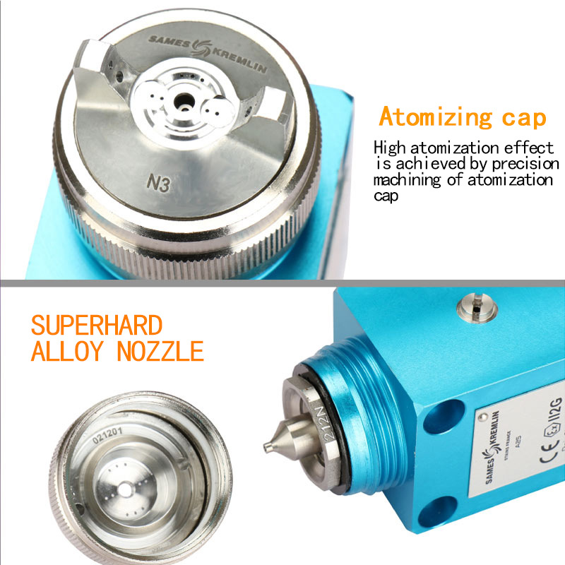 法国克姆林kremlin A25 A28 A29 Xcite喷漆枪 airmix高压混气喷枪-阿里巴巴