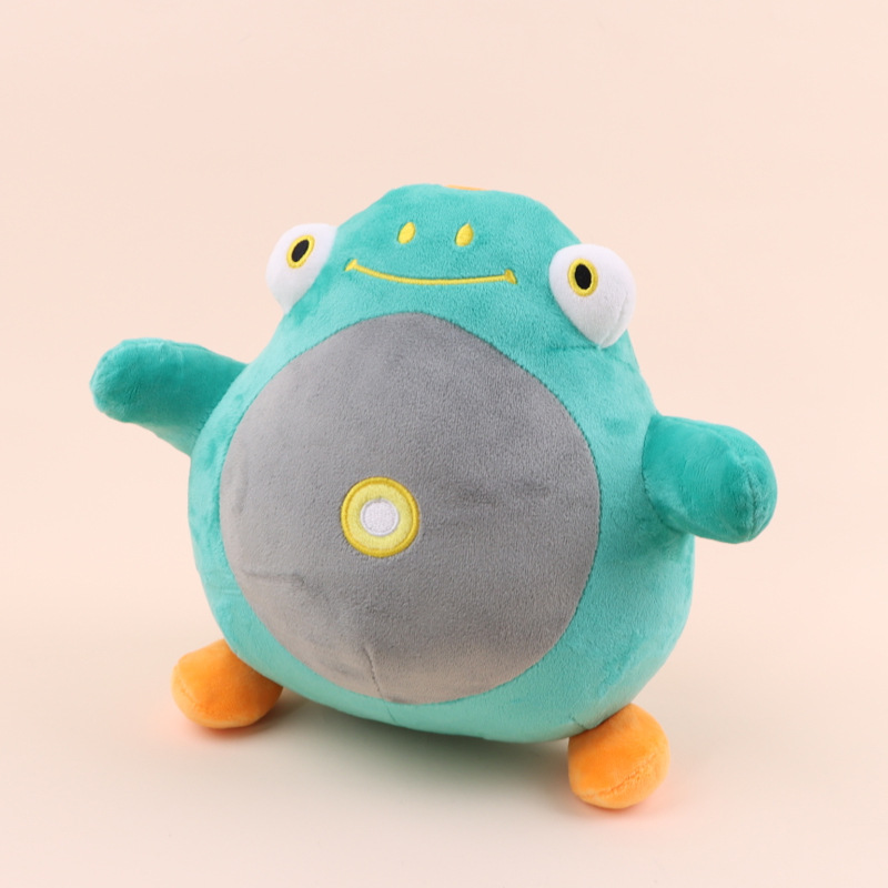 跨境新品Bellibolt Plush毛绒玩具宝可梦朱/紫周边电肚蛙青蛙公仔-阿里巴巴