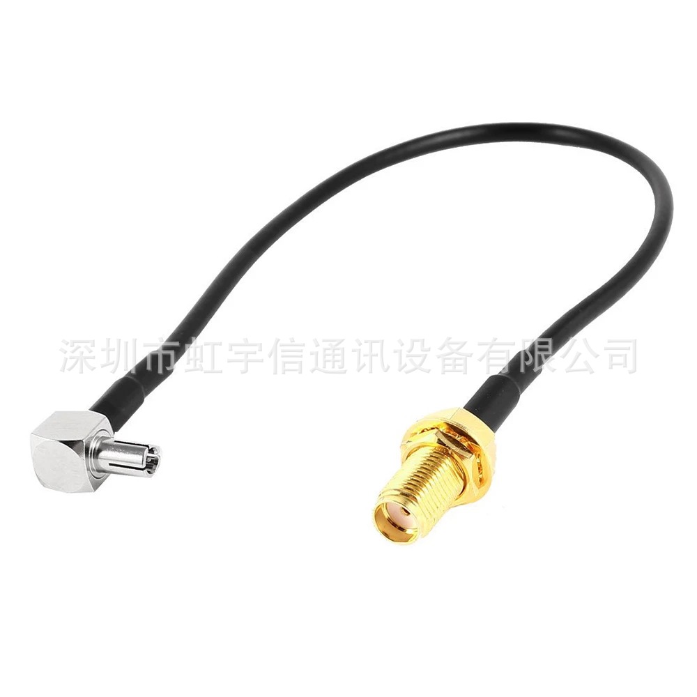 TS9转接线SMA转CRC9同轴射频RG174转接馈线线长20CM-阿里巴巴