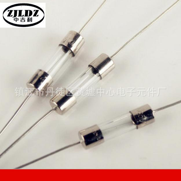 3x 10 double cap lead fuse quick break fuse tube F1A-10A with pin/lead ...