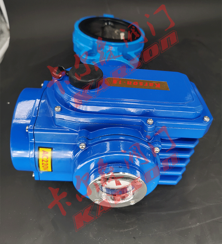 Karson卡尔森D971X-16Q开关调节型dn150软密封衬胶 电动对夹蝶阀-阿里巴巴