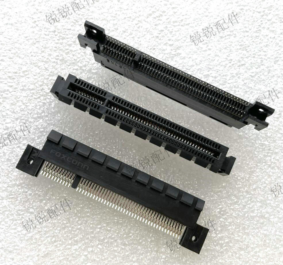 原装 富士康 PCI-E插座 98P 8X PCIE插槽 98PIN 夹板式 带耳 插槽-阿里巴巴