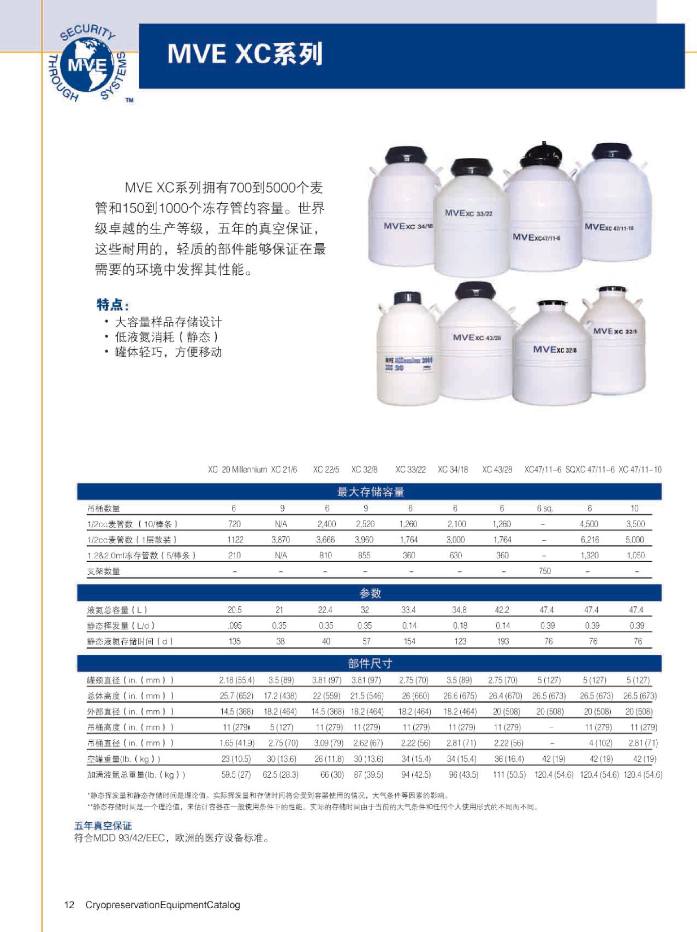 MVE XC47/11-10多容量细胞存储液氮生物容器 液氮罐 便携式液氮罐-阿里巴巴
