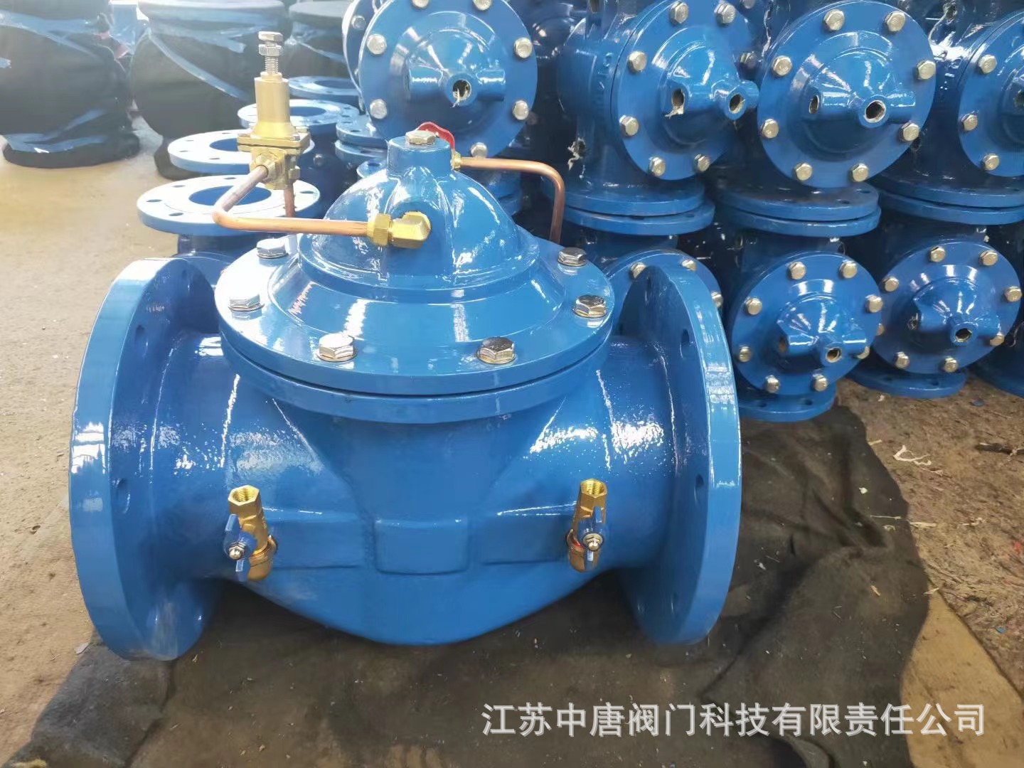 200X-16Q球磨铸铁法兰减压稳压阀 可调式减压稳压阀 先导式减压阀-阿里巴巴