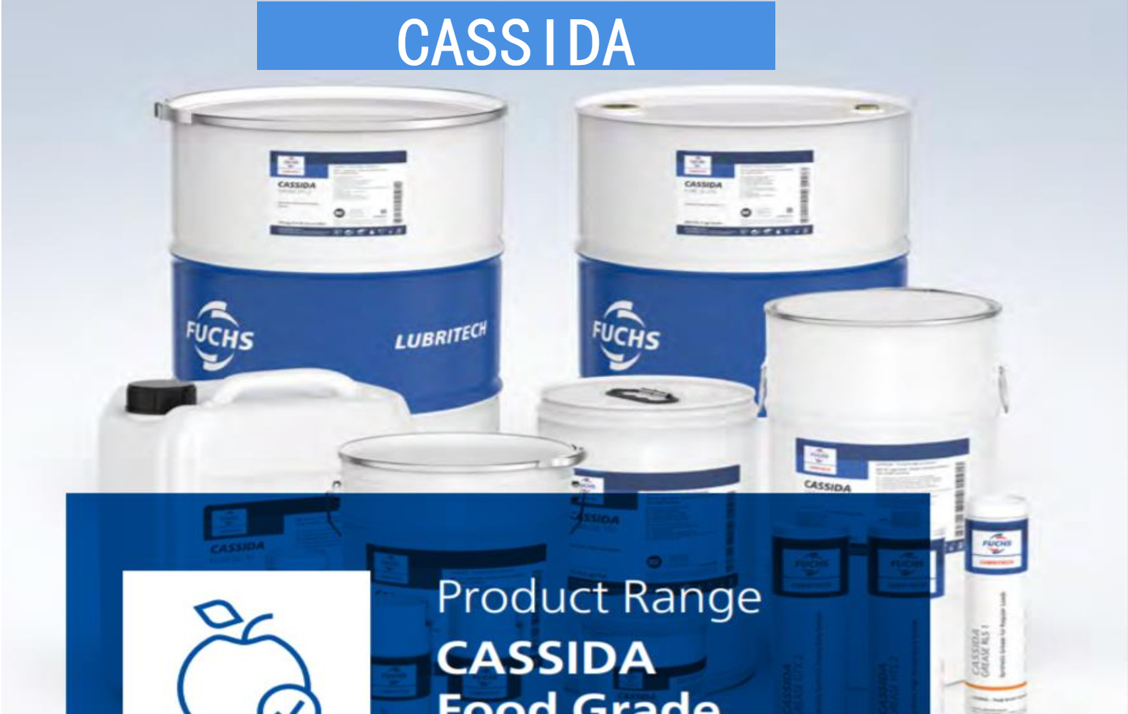 CASSIDA GREASE RLS 00 加适达食品级润滑脂上海苏州19kg桶-阿里巴巴