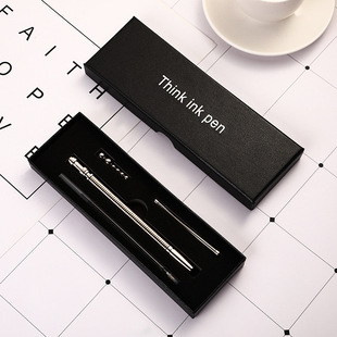 创意多功能磁力减压笔Think ink pen金属中性笔办公解压玩具批发-阿里巴巴