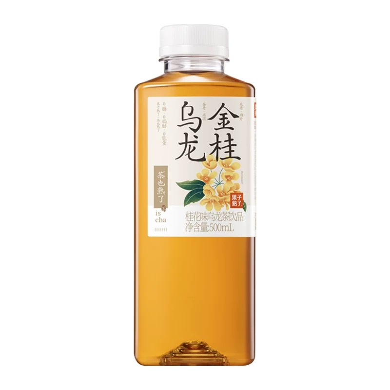 果子熟了乌龙龙井茶金桂/青柑/栀栀/500ml*15瓶起-阿里巴巴