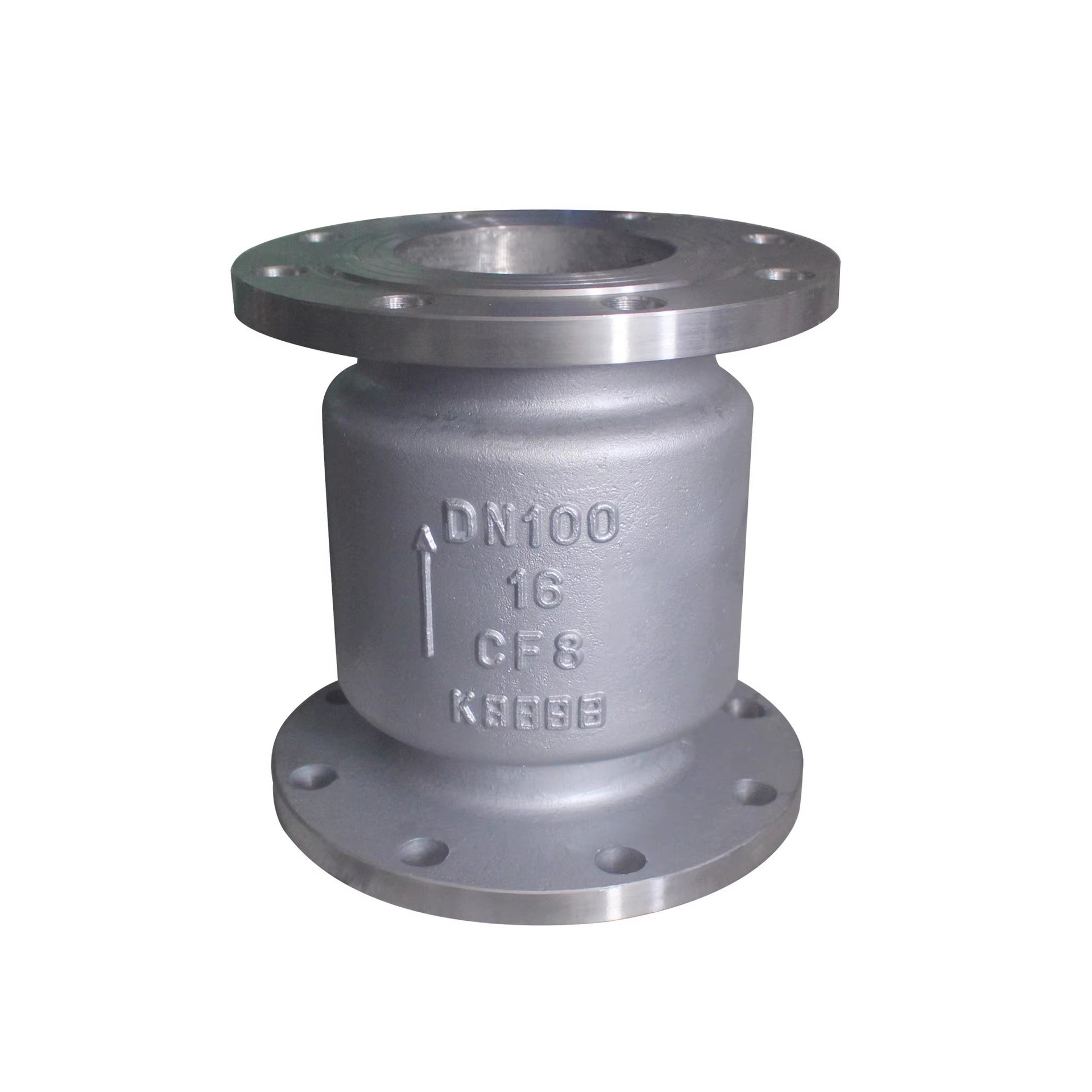 H42W-16P不锈钢立式法兰止回阀304单向阀316逆止阀DN25 50 80 100-阿里巴巴