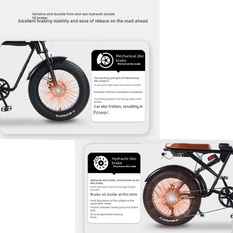 SUPER73 same mountain disc brake RX mute brushless electric bicycle ...