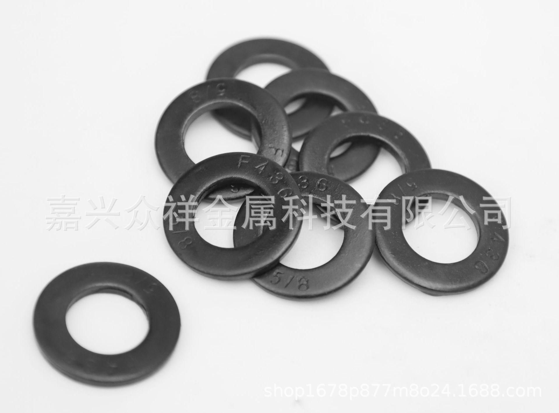 ASTM F436/F436M 美制高强度平垫 发黑 热镀锌 机械镀锌 蓝白锌-阿里巴巴