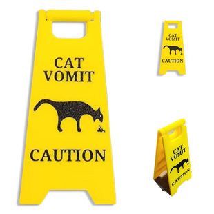 Cat Vomit Sign 猫呕吐标志-阿里巴巴